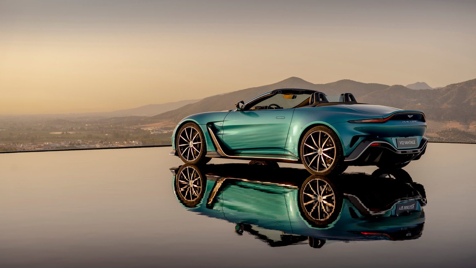 Road trip in style with Aston Martin’s V12 Vantage Roadster